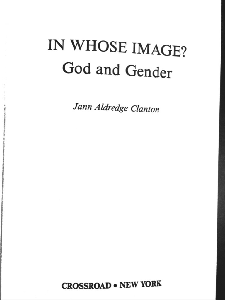 Clanton in Whose Image | PDF