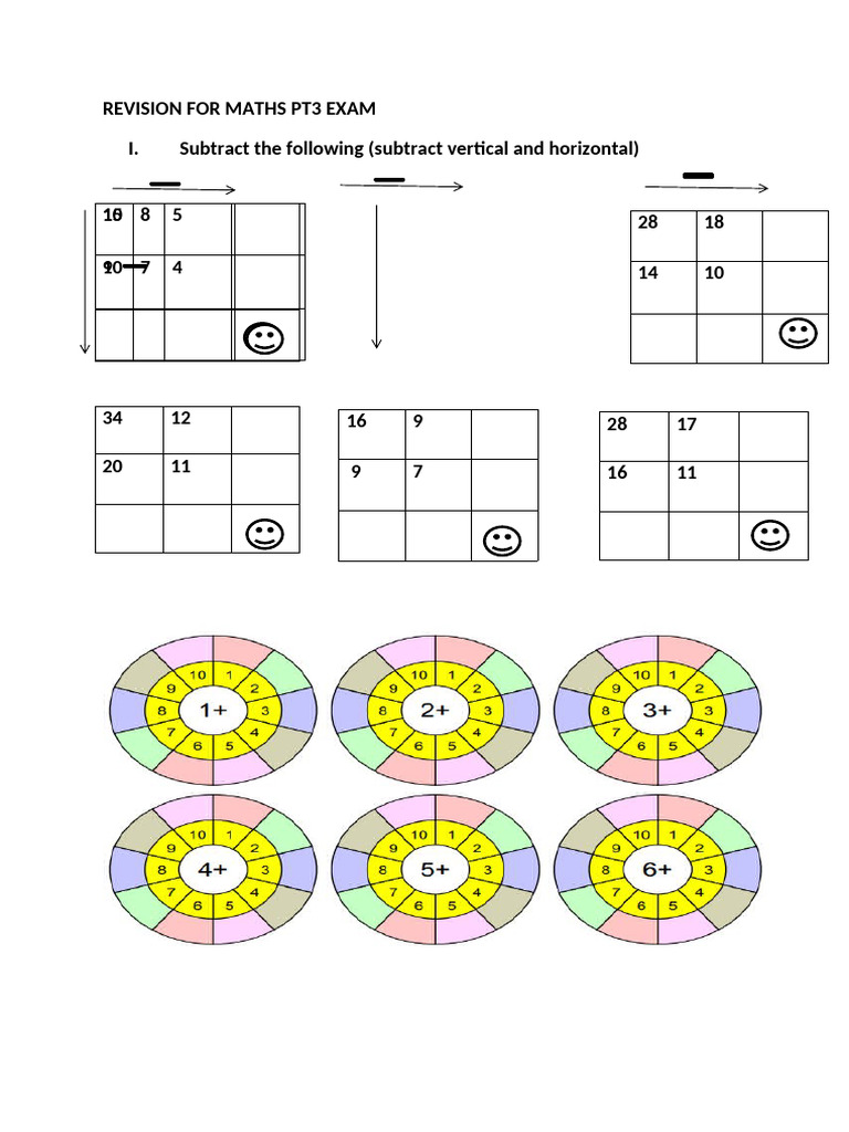 Maths Revision For pt3 | PDF