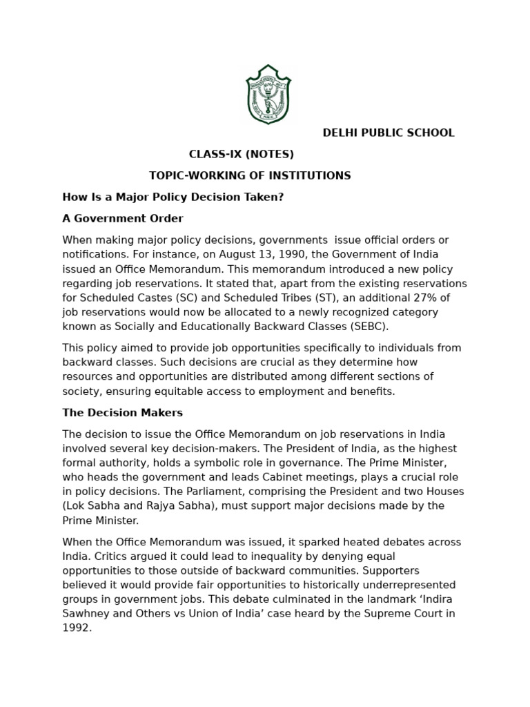 CLASS_IX_CH4_CIVICS_NOTES | PDF | Judiciaries | Government