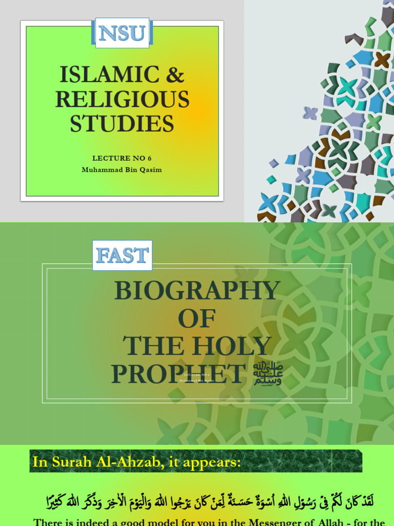 Importance of Studying Seerah | PDF | Muhammad | Prophets And ...