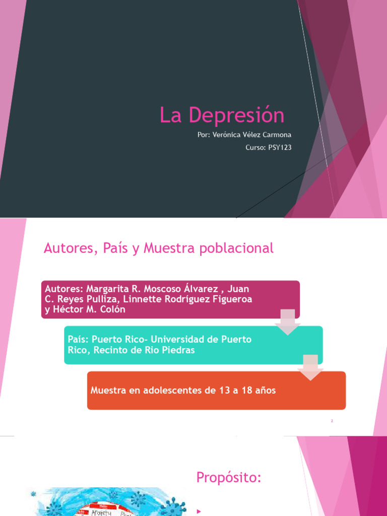 Psy123-Trastorno Psicológico-Pp3 | PDF | Depresión (estado de ánimo ...