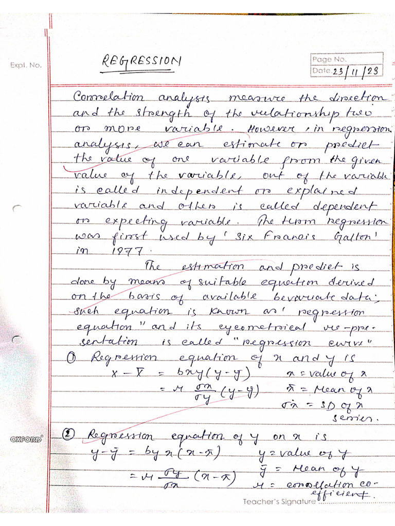 Sem 5, Practical - Regression | PDF