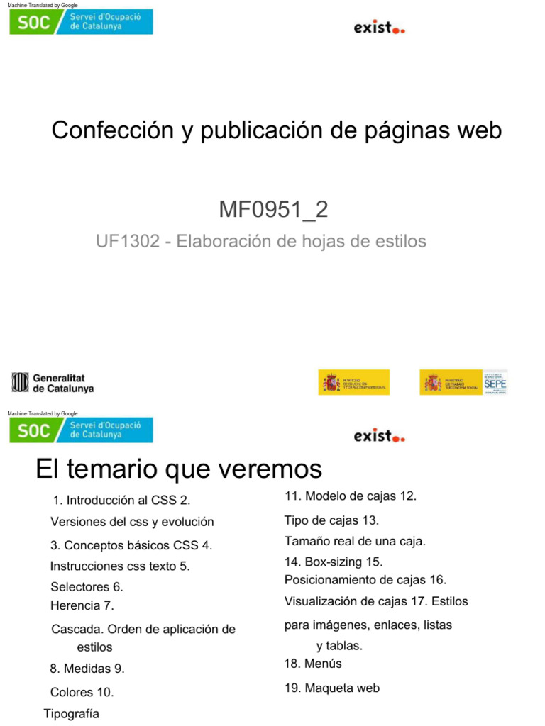 Guía Completa sobre CSS y Estilos Web | PDF | Diseño web | Programación ...