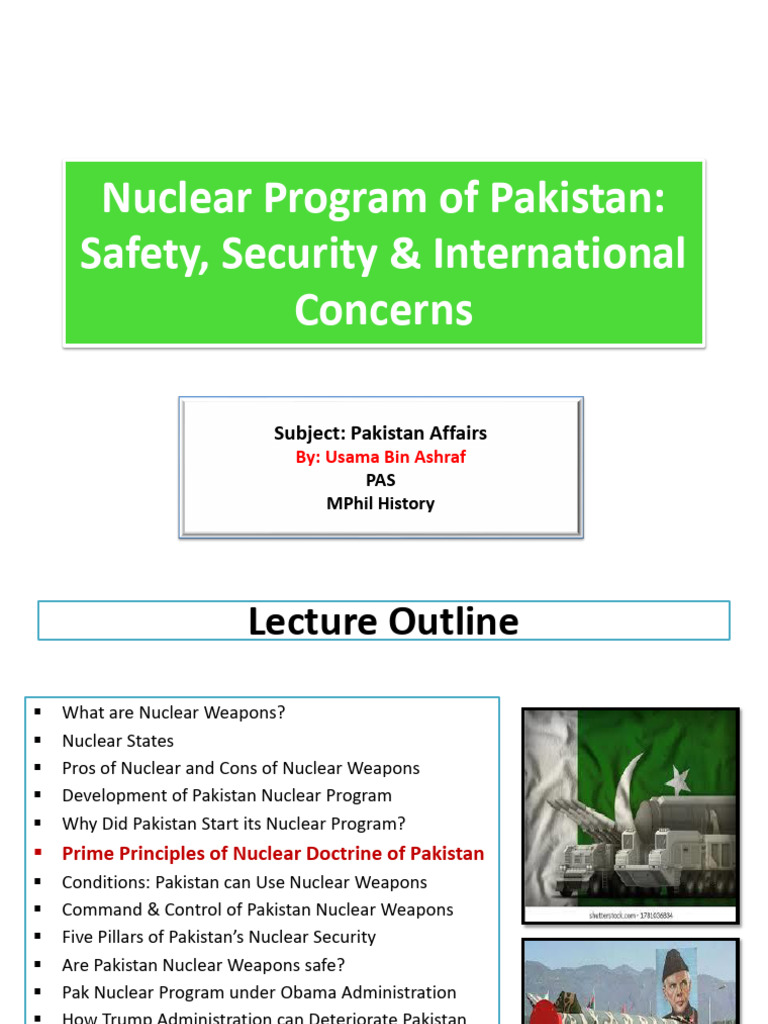 Nuclear Program of Pakistan | PDF | Nuclear Weapons | North Korea And ...
