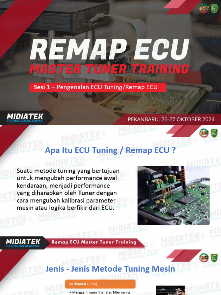 Materi Training Remap ECU UIR | PDF