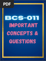 BCA Unit 1 Fundamentals of Computers Notes | PDF | Office Equipment ...