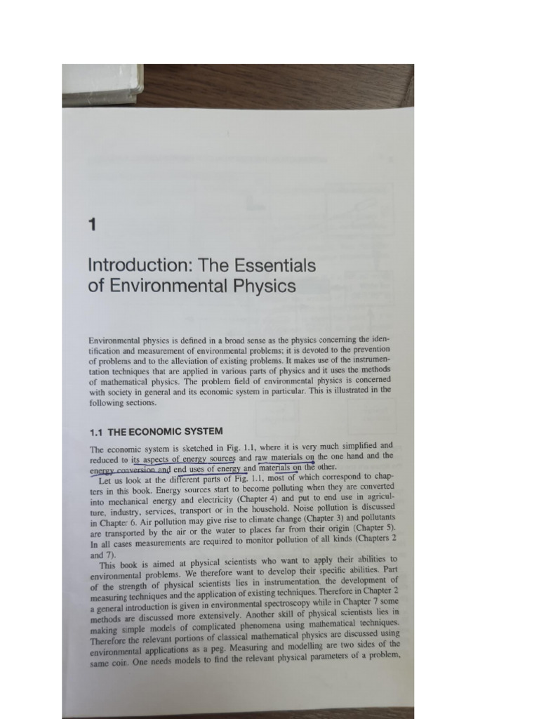 Environmental Chapter1 | PDF
