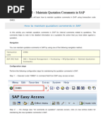 13 ME41 - How To Create RFQ (Request For Quotation) in SAP | PDF | Information Technology ...