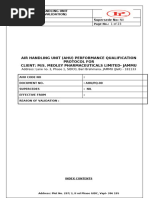 Area Qualification Protocol | PDF | Pressure Measurement | Calibration