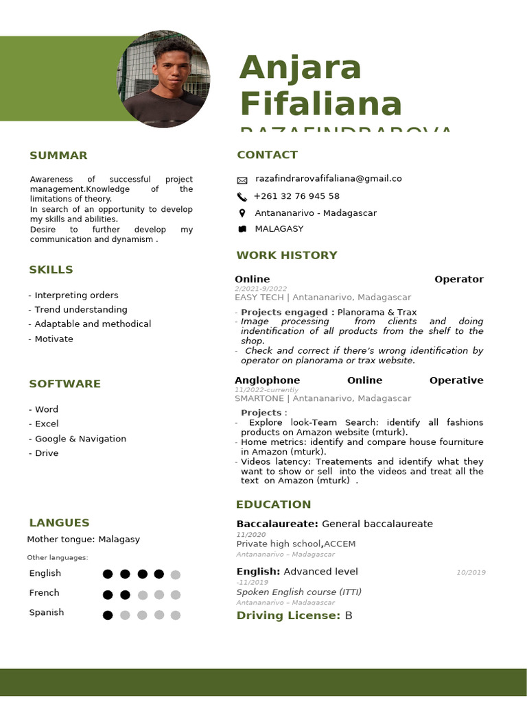 Razafindrarova Anjara Fifaliana (English) | PDF | Madagascar | Human Communication