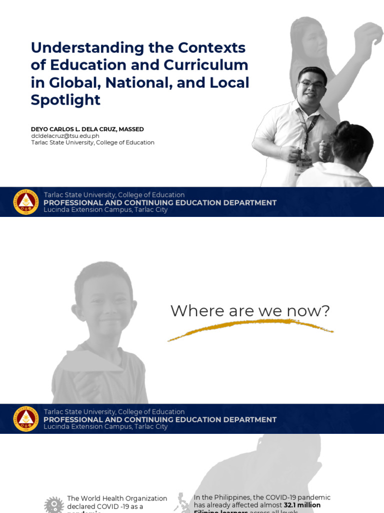 Chapter 1 - Understanding The Context | PDF | Curriculum | Learning