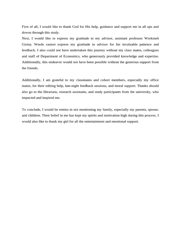 Thesis Dissertation Acknowledgements Template (1) | PDF