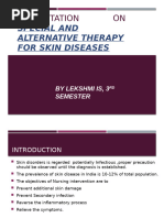 Drugs Used in The Treatment of Integumentary System Disorders | PDF ...