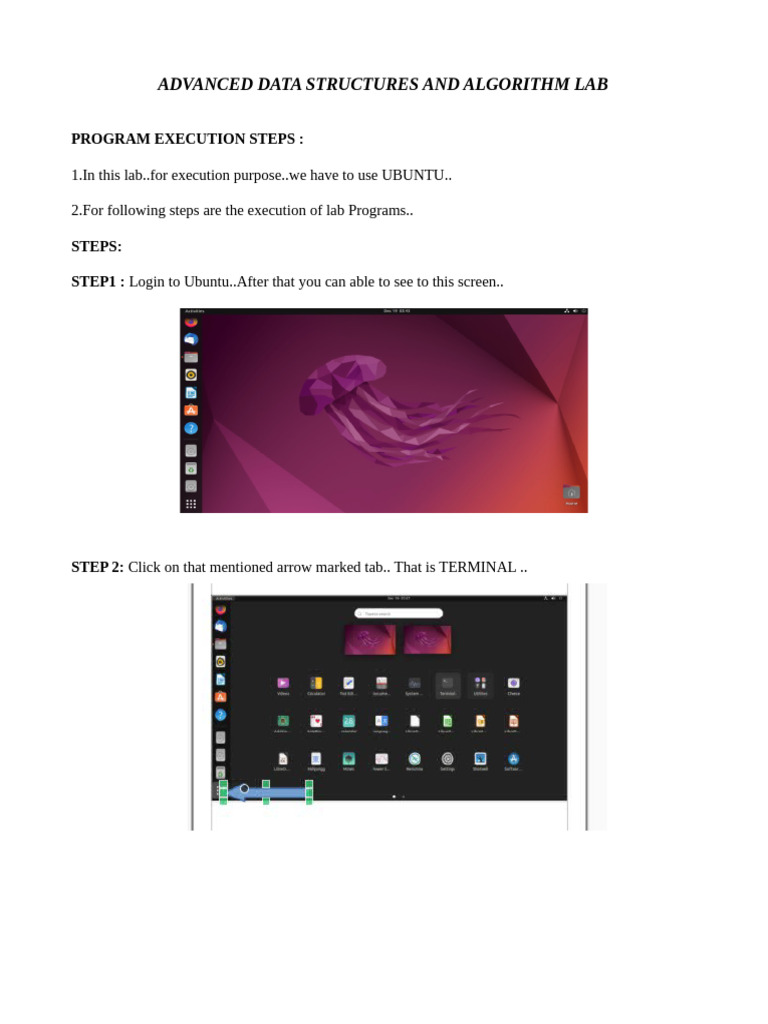 Adsa Lab Execution | PDF