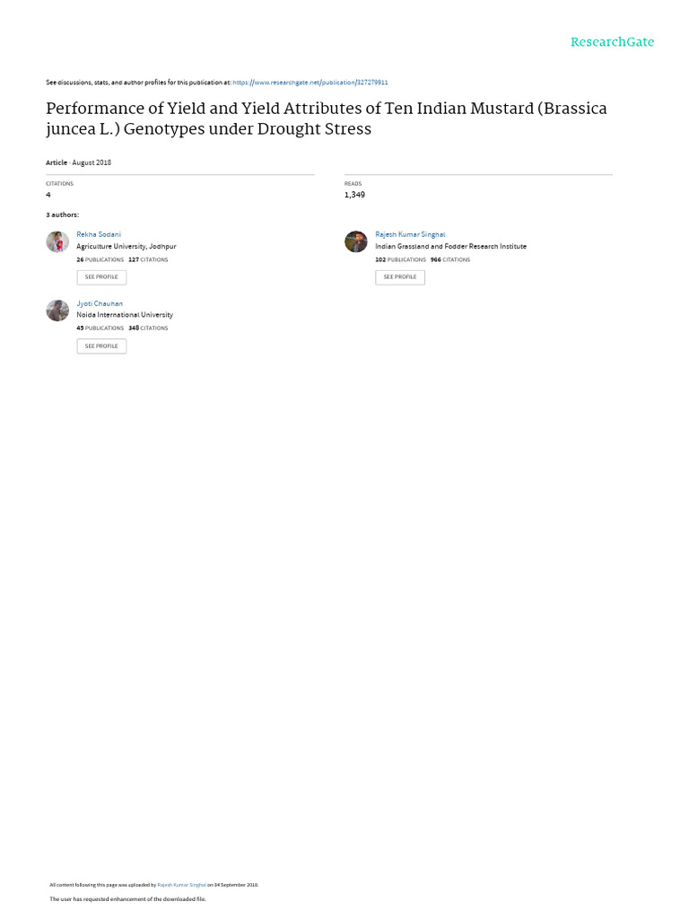 Apna Jaisa Kaam Vala Paper | PDF | Rapeseed | Agriculture