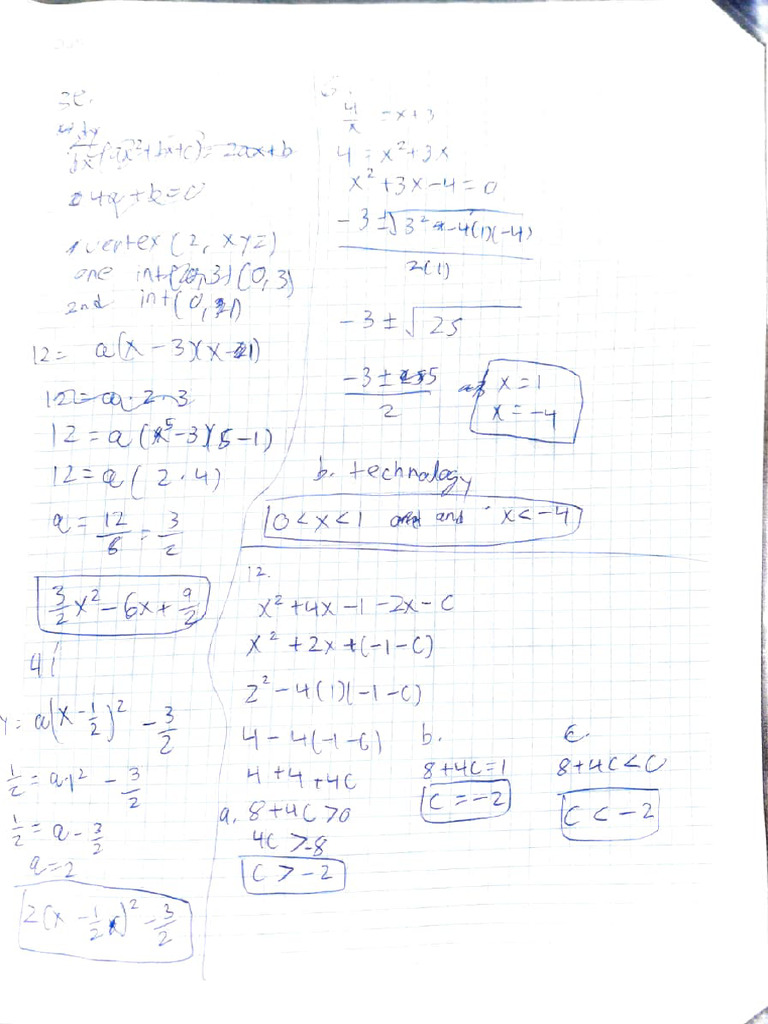 CW33 Math AA | PDF
