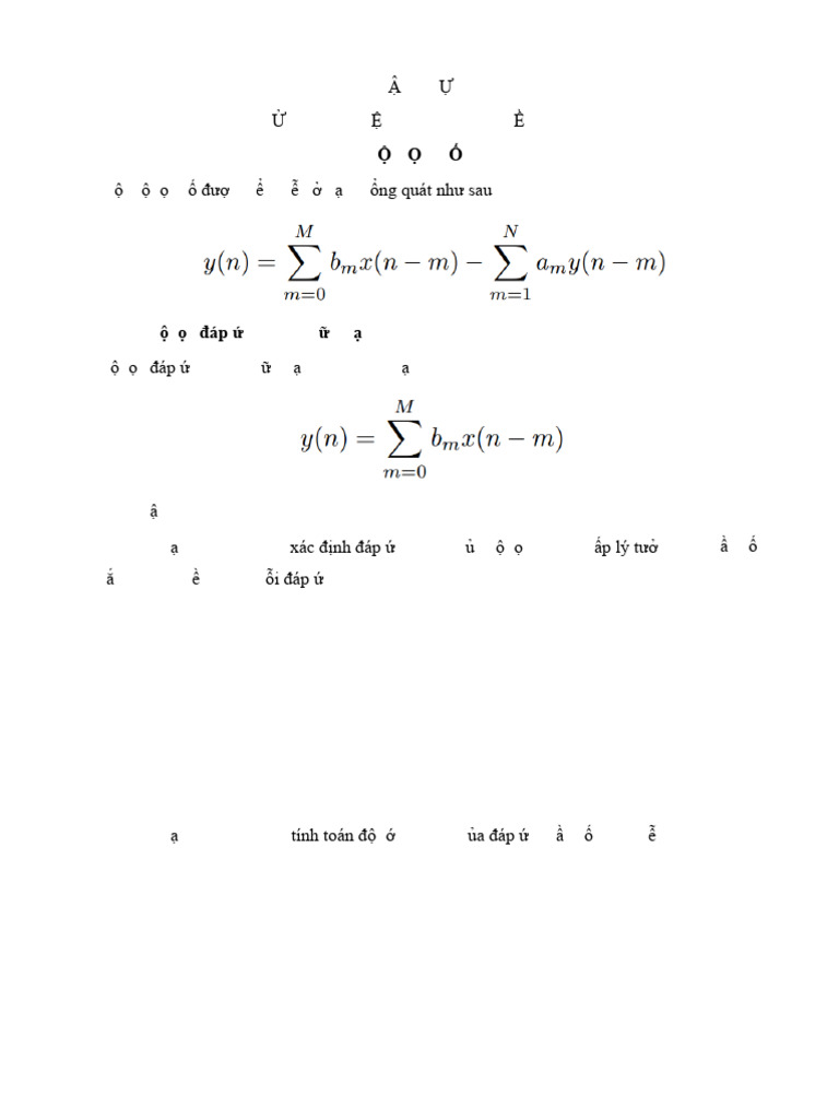 Xu Ly Tin Hieu Trong Truyen Thong - Bai 5 | PDF