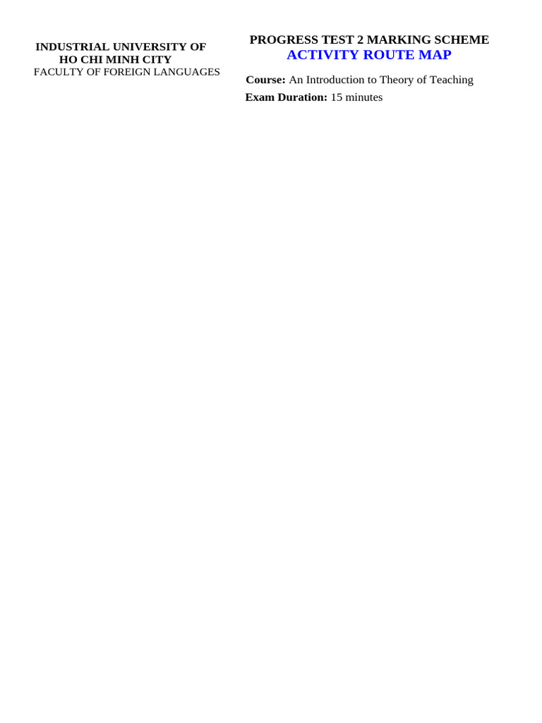 Group Assignment 2 Marking Scheme | PDF | Teachers | Learning