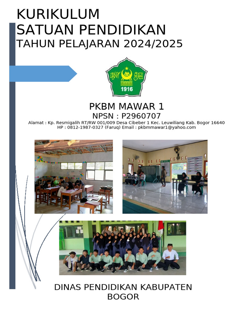 Dokumen KSP PKBM Mawar 1 Tahun 2024 | PDF