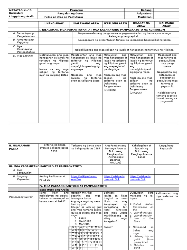 AralingPanlipunan4 Q1 Week4 | PDF