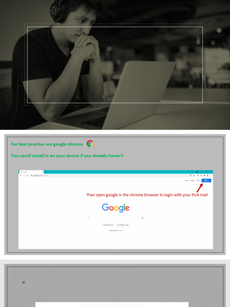 Blackboard Login Guide for PUA Students | PDF