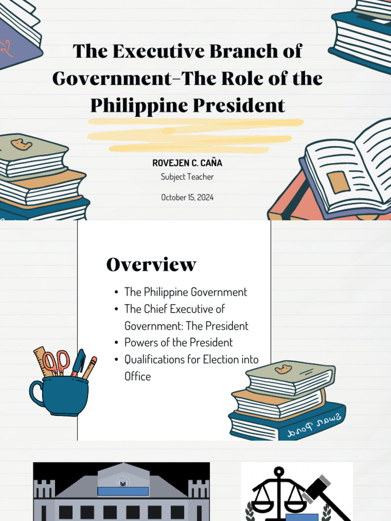 Overview of Philippine Government Structure | PDF | President Of The ...