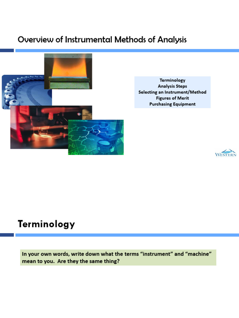 Overview of Instrumentation | PDF | Detection Limit | Metrology