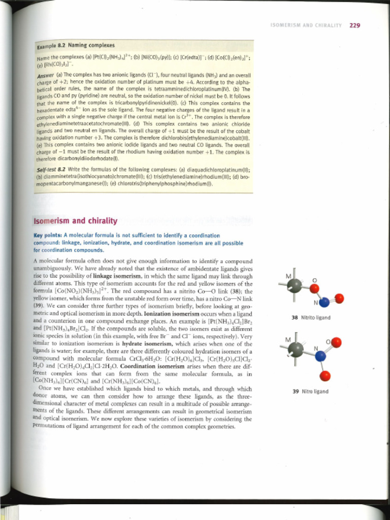 Isomers Atkins CH8 | PDF