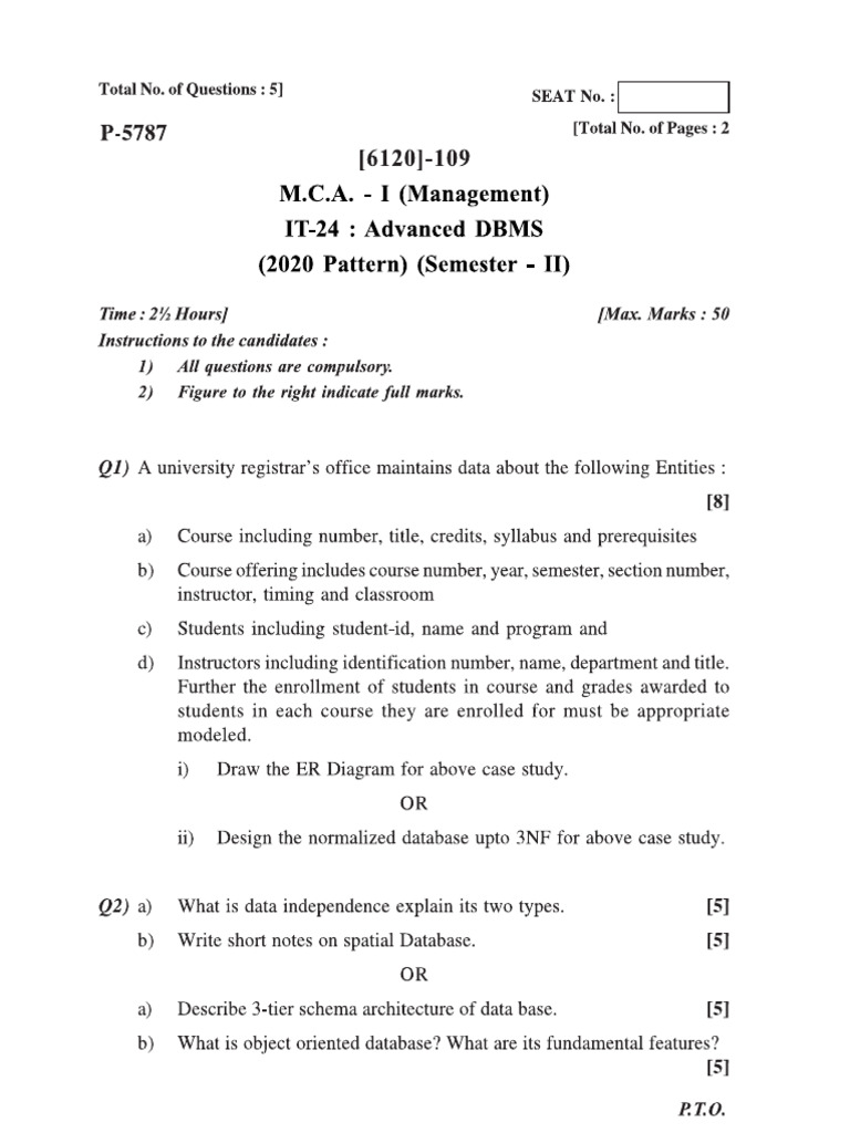 University Paper Format | PDF