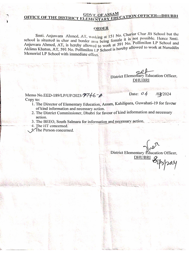 Attachment order | PDF