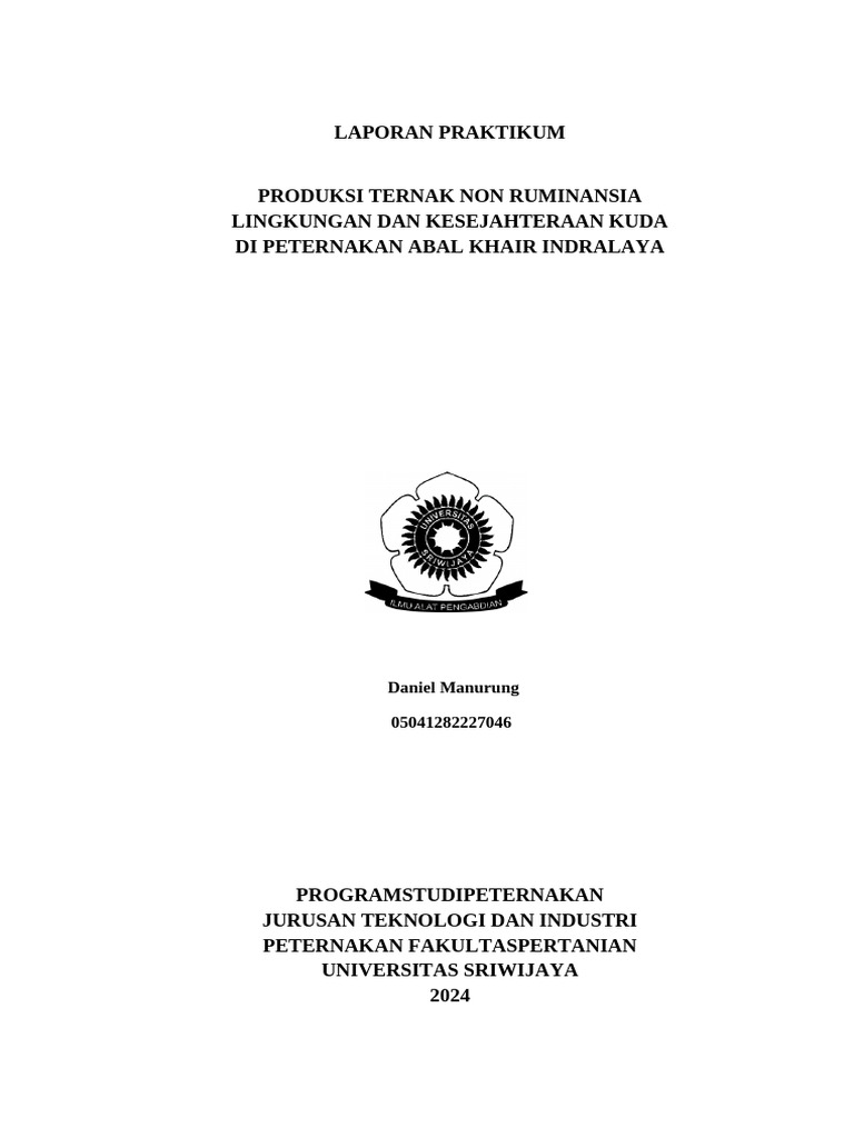 LAPRAK KUDANIL FIX | PDF