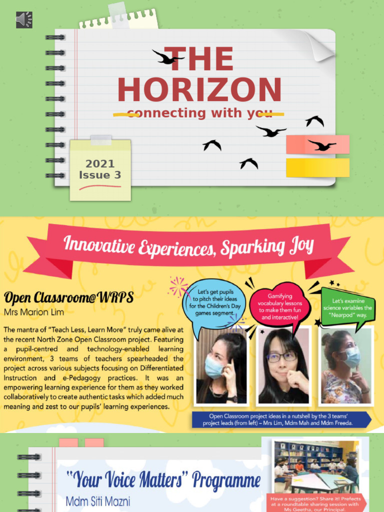 Horizon 2021 Issue 3 - Slide Format | PDF