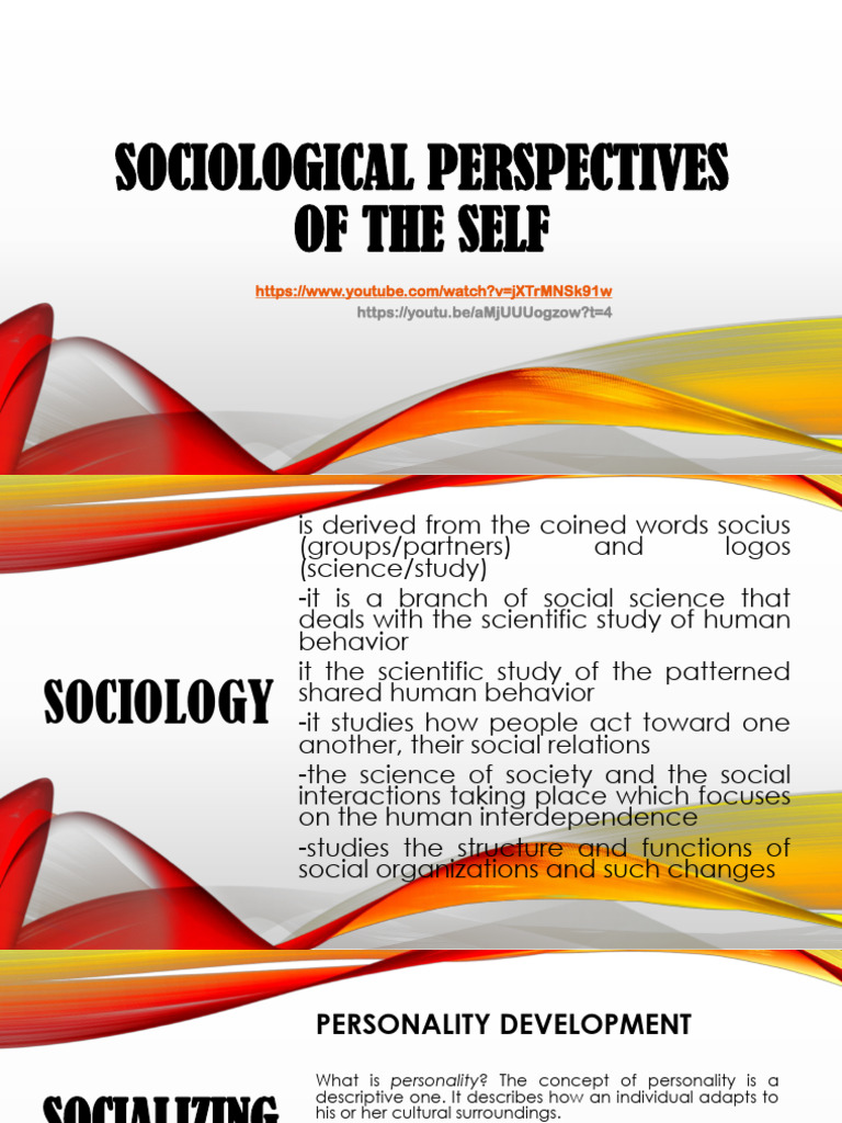 3 Sociological Perspectives | PDF | Id | Sigmund Freud
