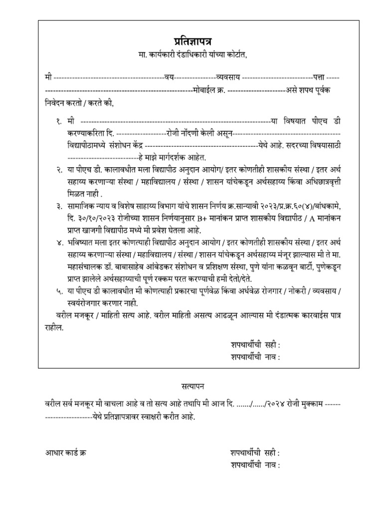 Revised Affidavit 10th Sept 2024 | PDF