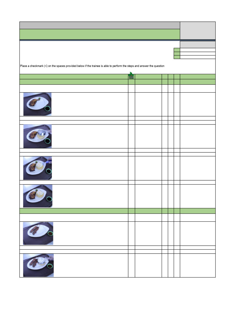 Assembly Breakfast Rice Meal - Operating | PDF | Meal | Meat Dishes