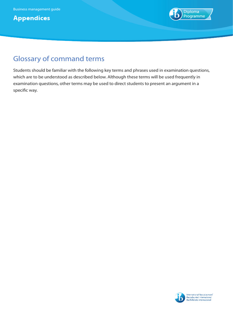 command_terms | PDF | Reason | Argument