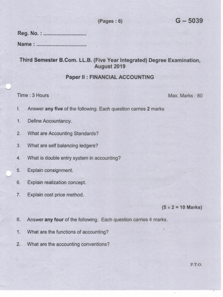 Financial_Acc__BCom_Aug__2019_III_Sem | PDF