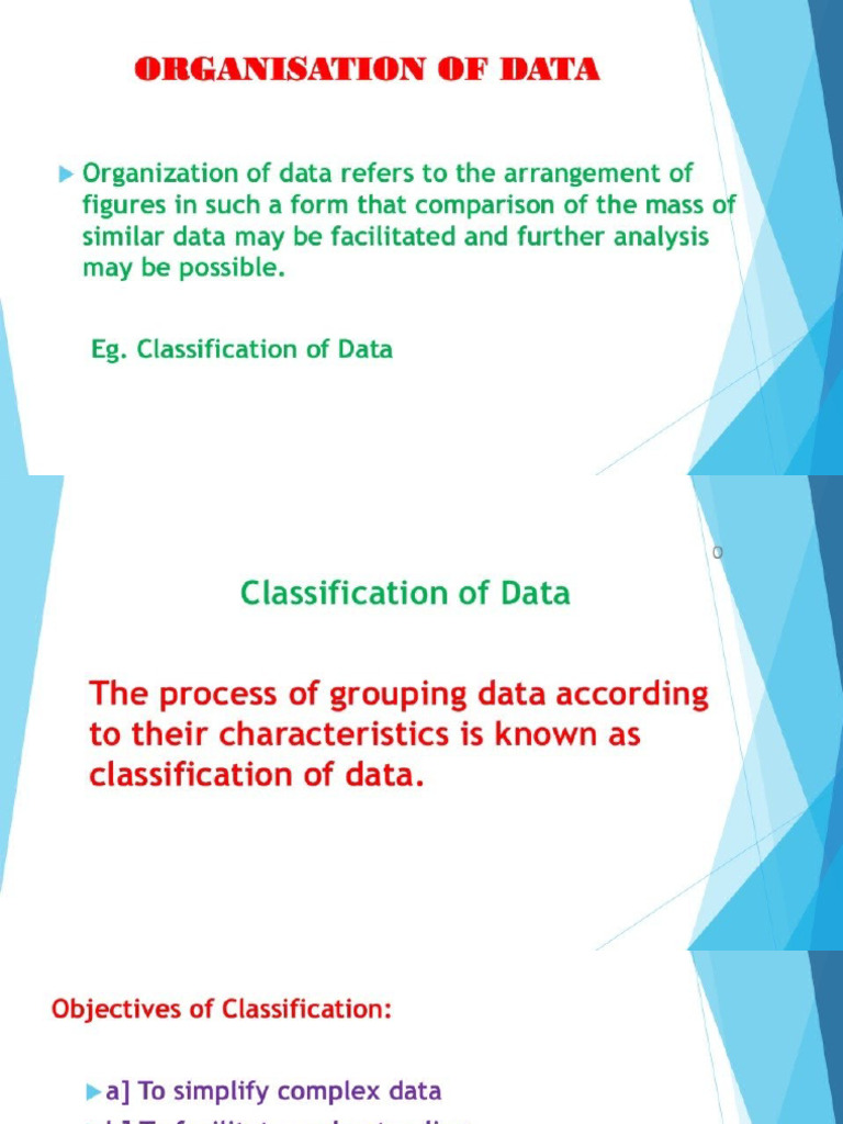 Anisation of Data | PDF
