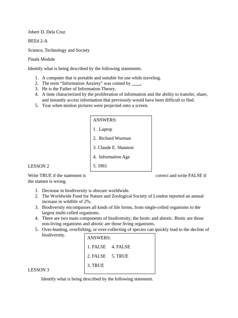 STS last module | PDF | Gene Therapy | Nanotechnology