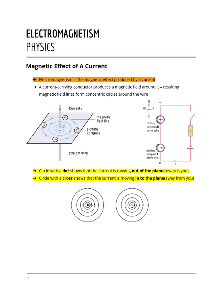 Electromagnetism | PDF | Magnetic Field | Inductor