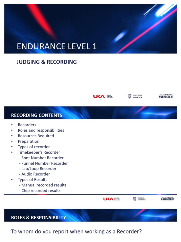 6.endurance Level 1-3 Judging Recording - Virtual | PDF | Referee ...