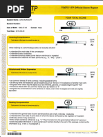 ITP TOEFL Score Calculation Guide | PDF | Test Of English As A Foreign ...
