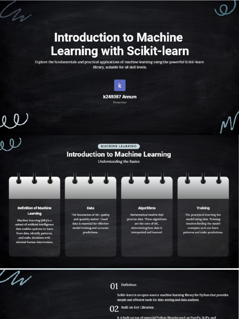Introduction To Machine Learning | PDF