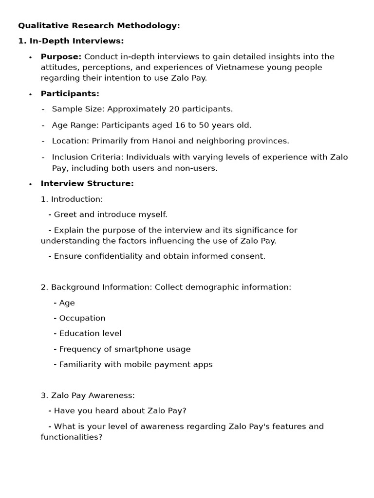 Research-Methodology | PDF | Focus Group | Statistics