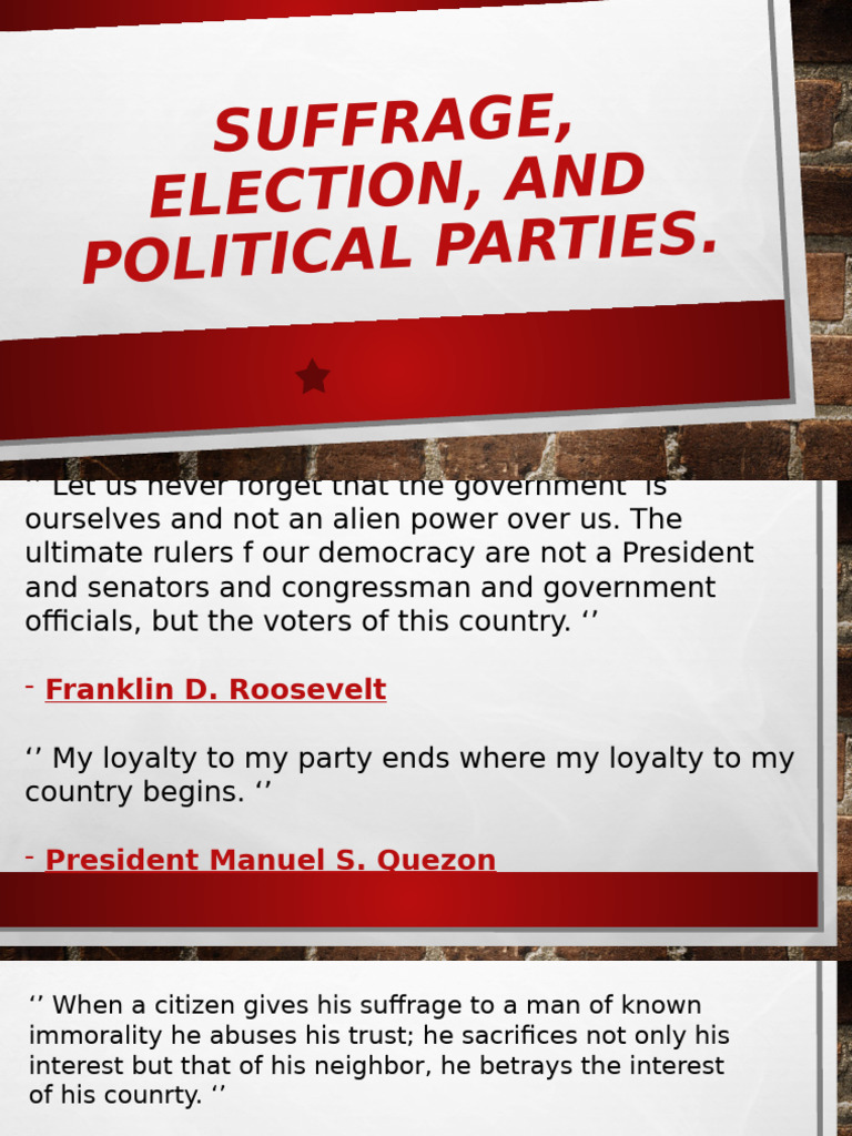 Phil. Politics and Governance Report | PDF | Voting | Political Parties
