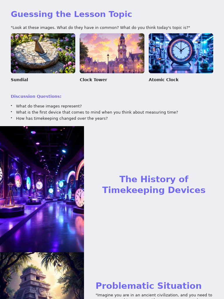 Exploring Timekeeping History | PDF