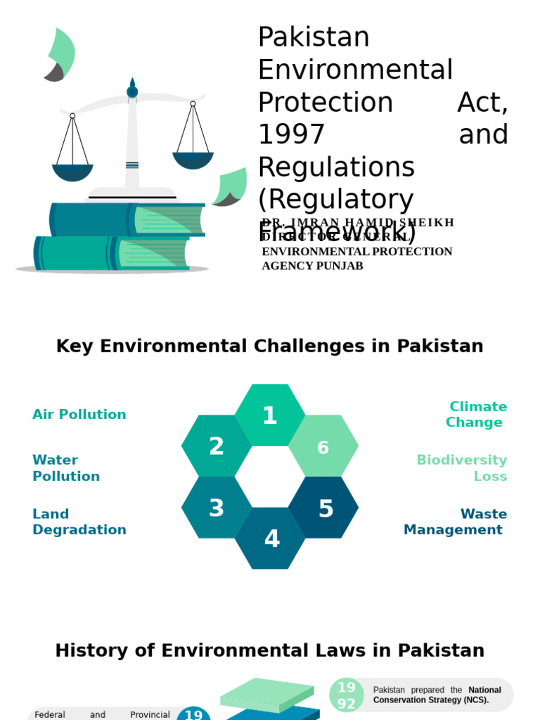 Pakistan Environmental Laws Guide | PDF | Environmental Protection ...