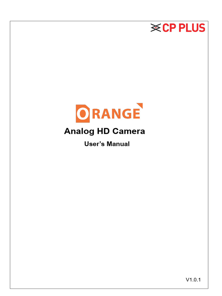 User Manual Orange HD Camera | PDF | Power Supply | Menu (Computing)