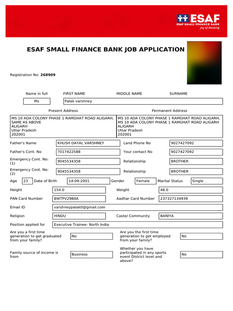 Registration Declaration | PDF