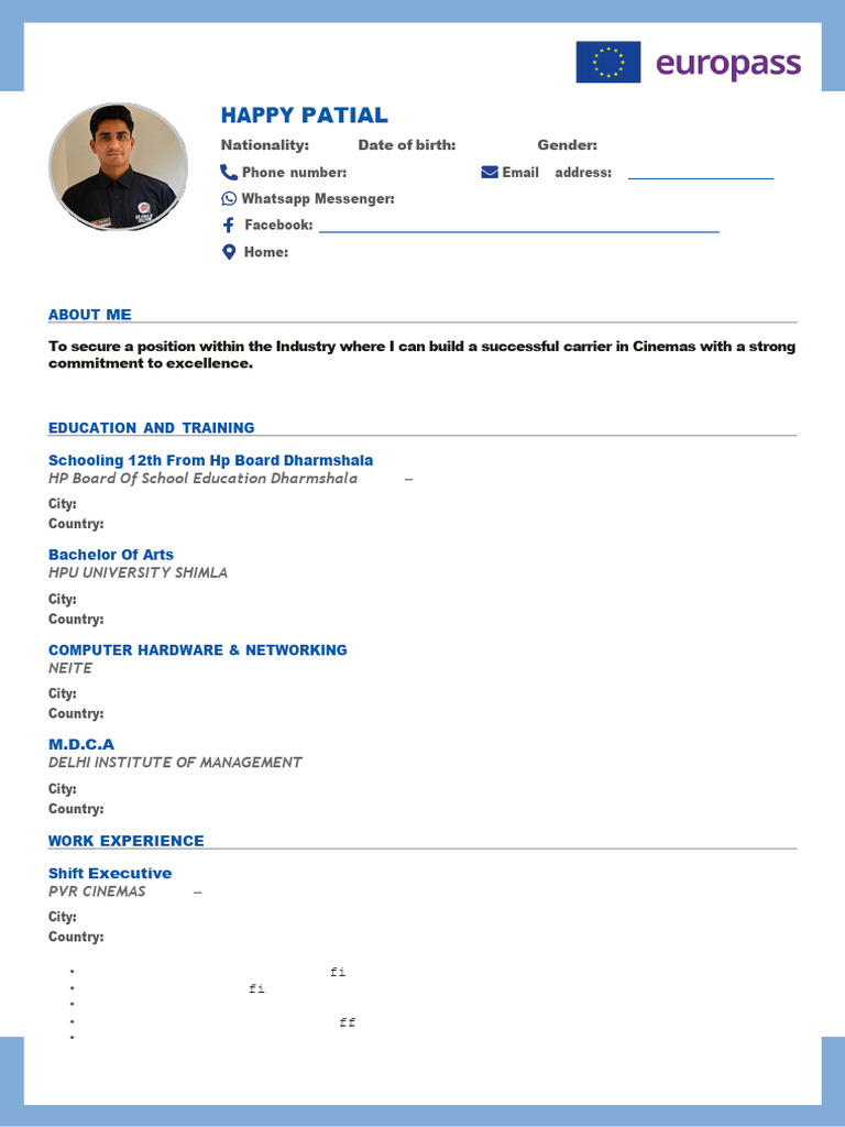 HAPPY_PATIAL_Resume_ | PDF | Computing